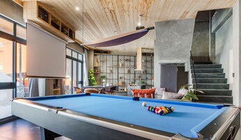 Sala de estar do lobby