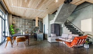 Sala de estar do lobby