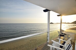 Apartamento Elite, 1 quarto, vista para o oceano | Vista para a praia ou o mar