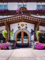 Entrada do alojamento