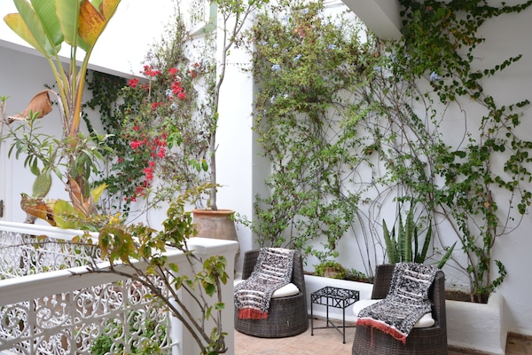 Suite, terraço (Duplex) | Terraço/pátio interior