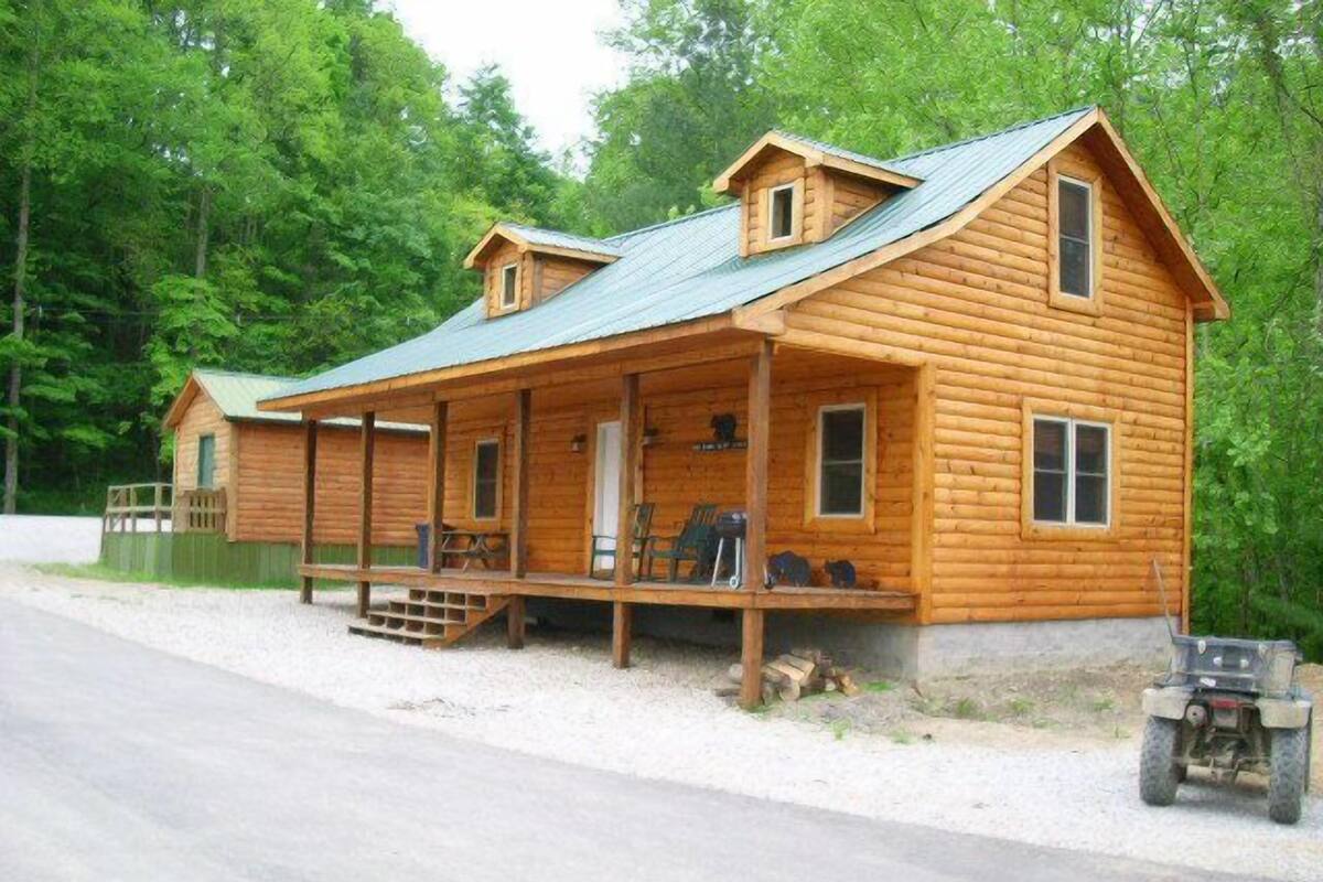 Linda's Bear Lodge (with 2 Full Size Beds) | Fachada da propriedade