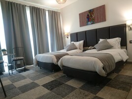 Quarto casal ou duplo superior, vista para a cidade | Vista do quarto