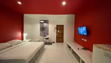 Quarto Standard | Secretária, internet com fios grátis, roupa de cama fornecida