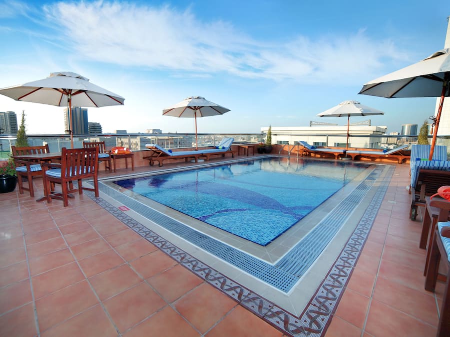 Piscina na cobertura