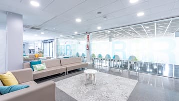 Sala de estar do lobby