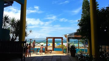 Vista para a praia ou o mar