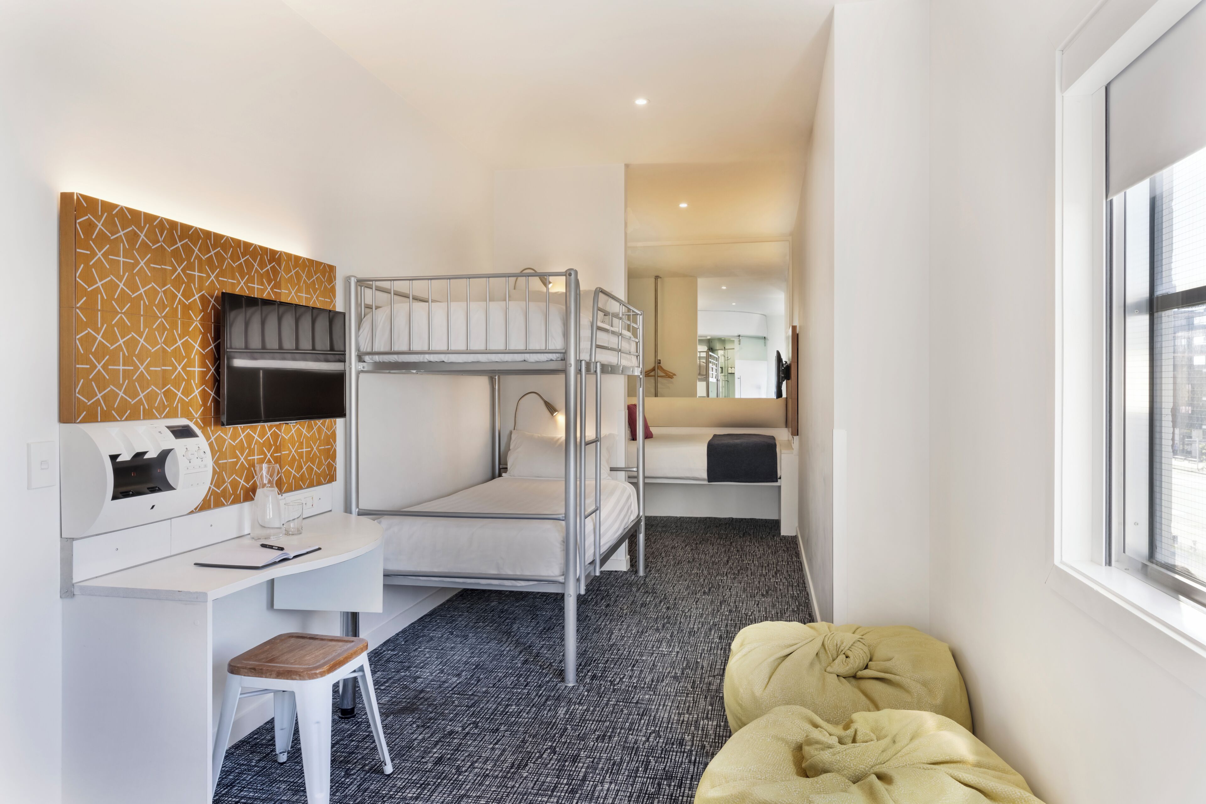 Quarto Duplo Familiar (City Urban) | Vista para a cidade