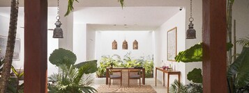 Sala de estar do lobby