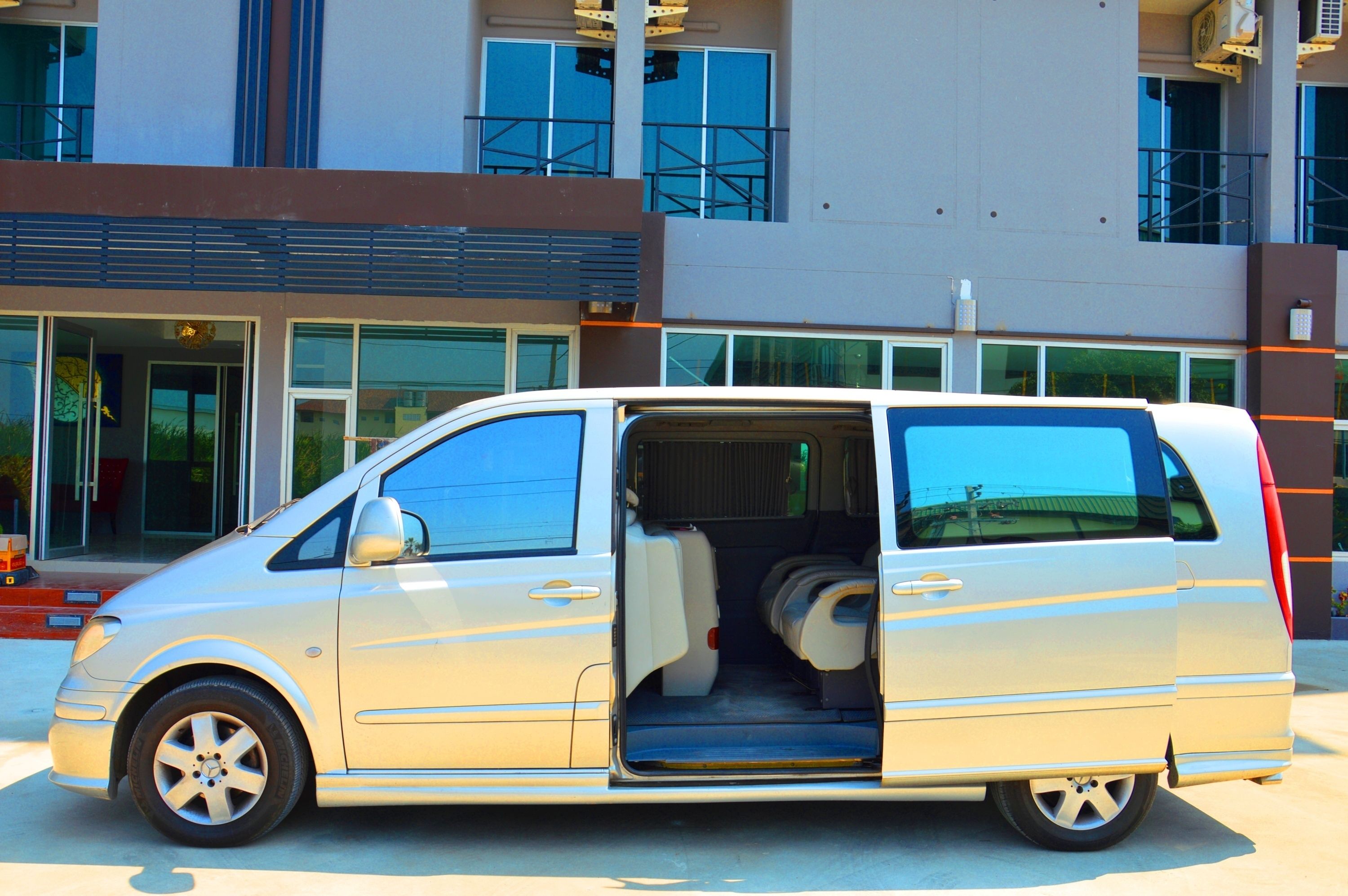 Serviço de transporte para a cidade