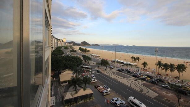 Apartamento, 2 quartos, vista para o mar | Vista da varanda