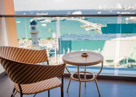 Premium Deluxe Ocean | Terraço/pátio interior