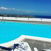 Quarto panorâmico, 1 quarto, vista para a piscina | Vista do quarto