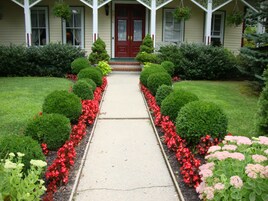 Entrada do alojamento