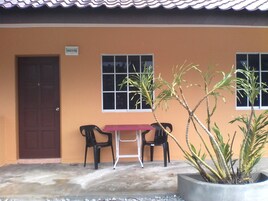 Entrada do alojamento