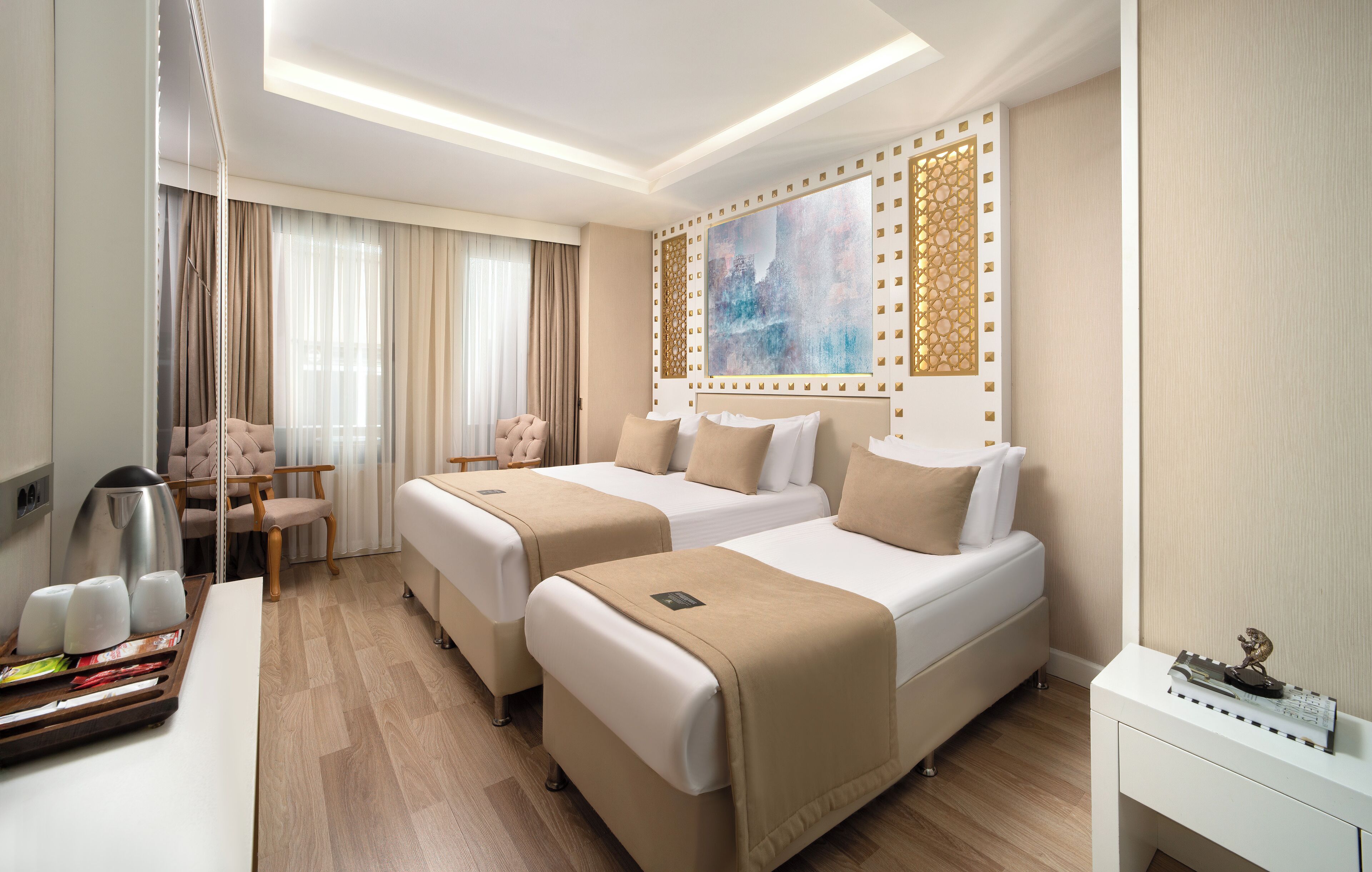 Roupas de cama de algodão egípcio, roupas de cama premium, frigobar