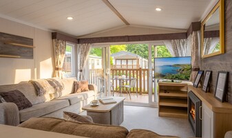 Snowdon Spa Caravan With Hot Tub | Área de estar