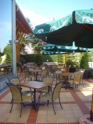 Café da manhã, almoço e jantar