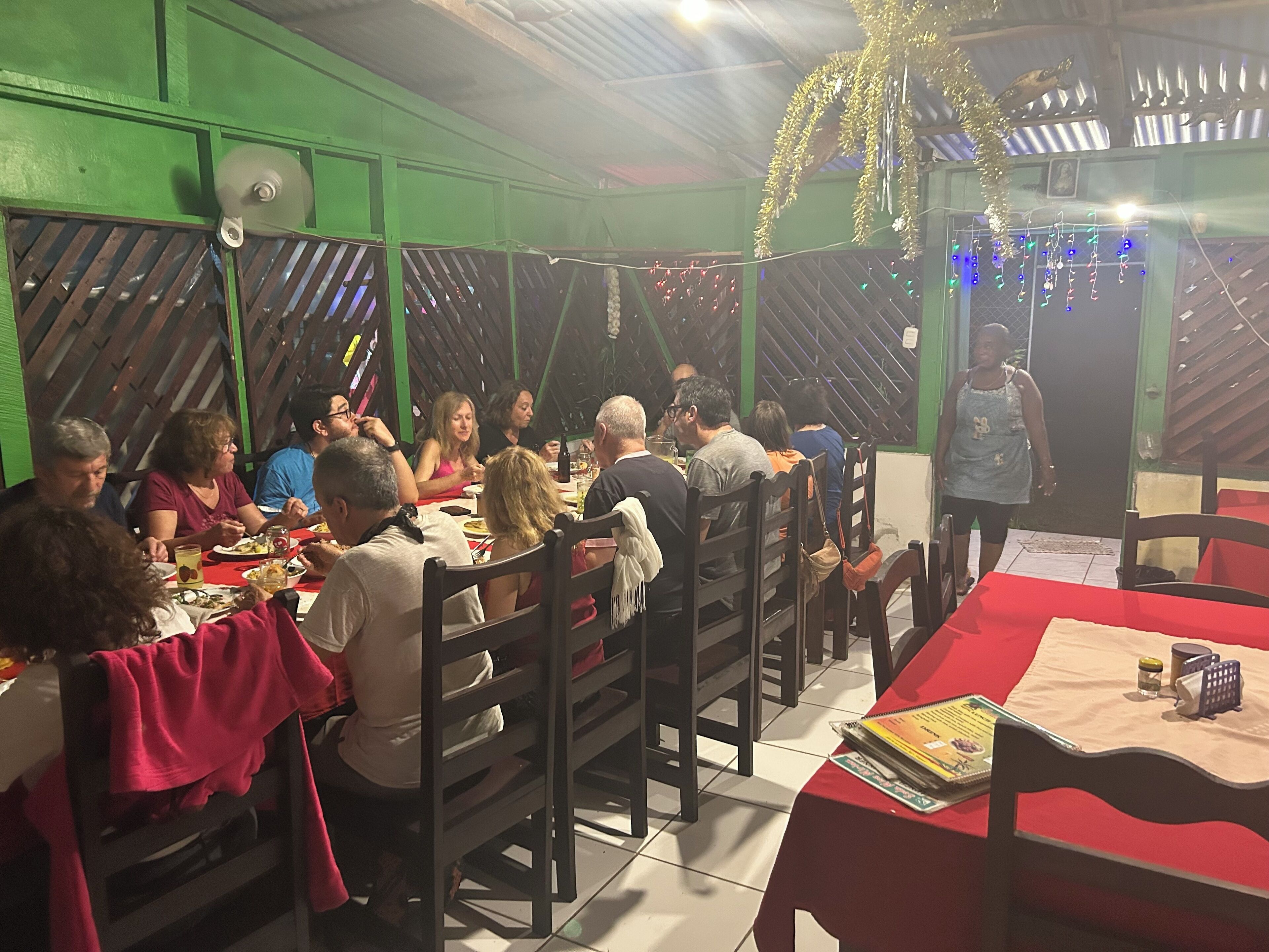 Café da manhã, almoço e jantar