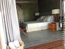 Suite Carioca | Roupa de alta qualidade, minibar, cofre no quarto 