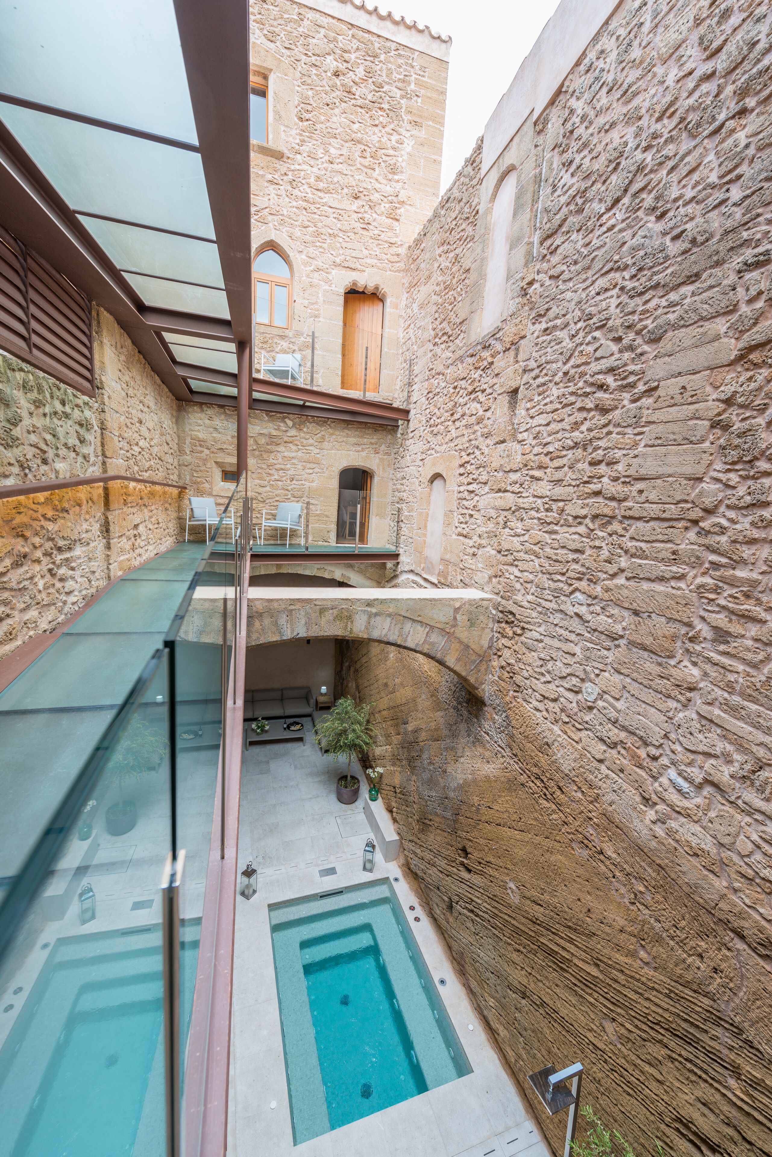 Piscina externa sazonal