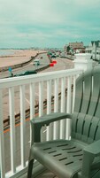Quarto casal luxo, vista para o oceano | Ferros/tábuas de passar roupa, camas extras/dobráveis (sobretaxa)