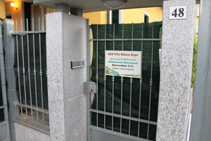 Entrada do alojamento