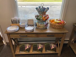 Café da manhã continental grátis todos os dias