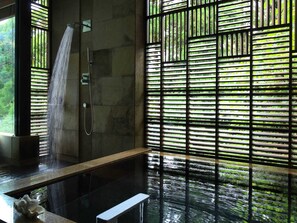 Suite de Luxo | Roupa de alta qualidade, edredões de penas, minibar grátis 