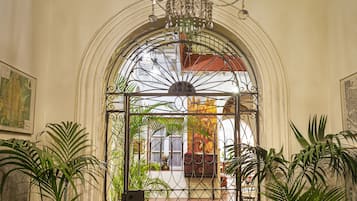 Entrada do alojamento