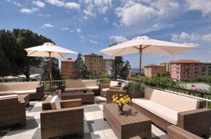 Terraço no piso superior