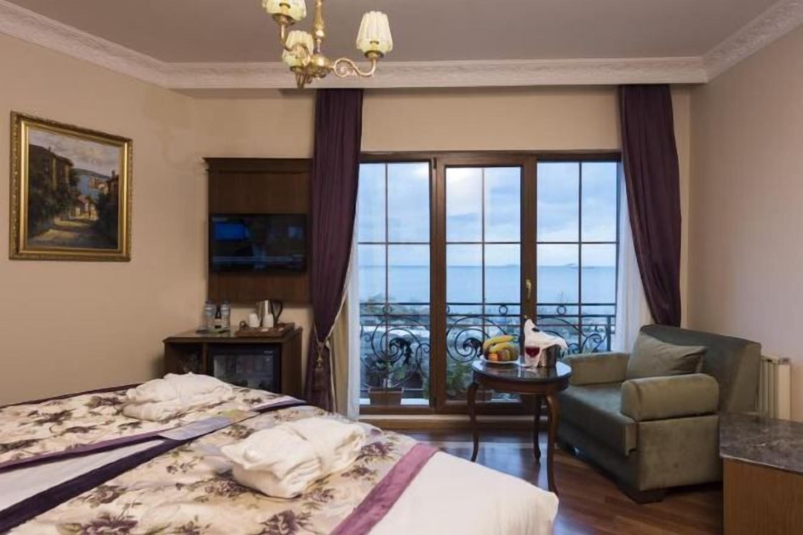 Roupa de alta qualidade, camas de colchão Select Comfort, minibar 