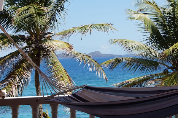 Quarto Duplo Lua de Mel, 1 cama king-size, terraço, vista para a praia (Grenadine) | Vista do quarto