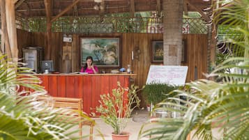 Quiosque de check-in/check-out