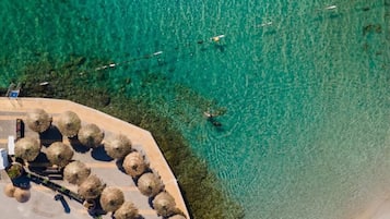 Praia particular, serviço de traslado de/para a praia