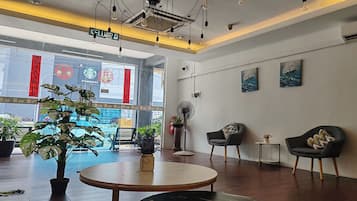 Sala de estar do lobby