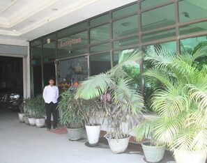 Entrada do alojamento
