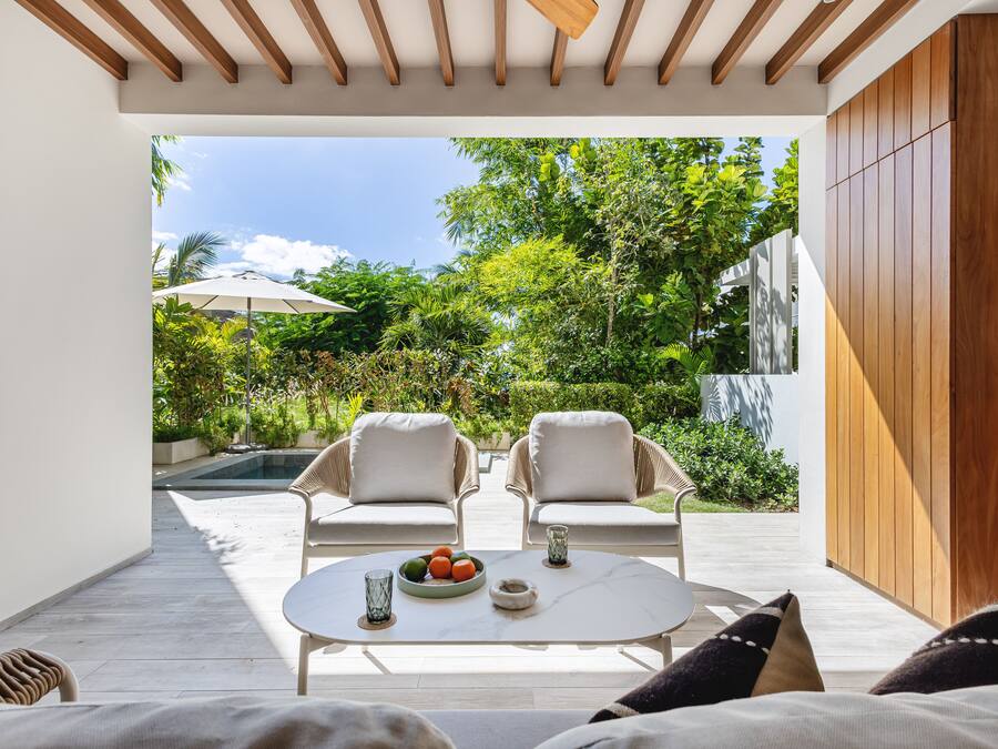 Apartamento luxo, várias camas | Terraço/pátio