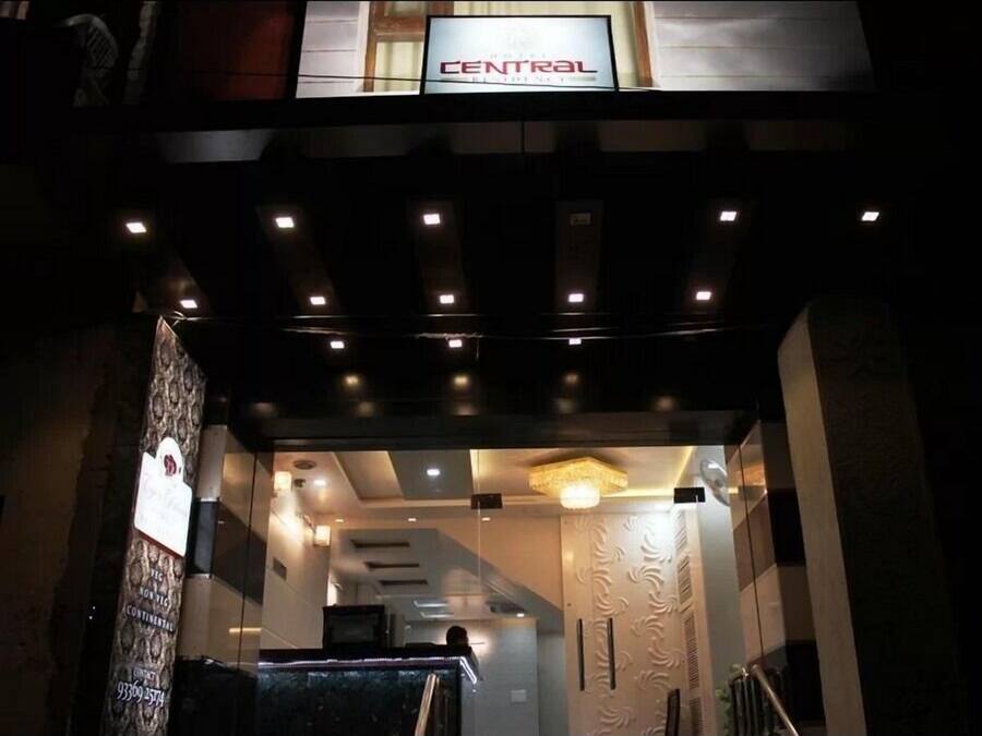 Entrada do alojamento