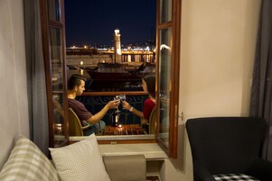 Suíte luxo, 1 quarto, vista para o mar, de frente para o oceano | Vista do quarto