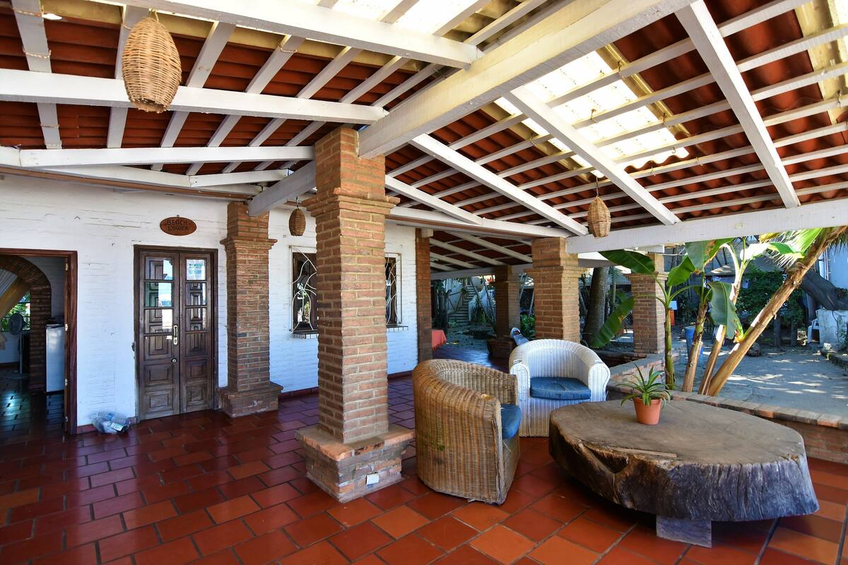 Beach Lower Apartment | Terraço/pátio interior
