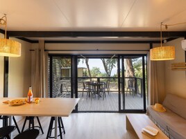 Chalé Familiar, 2 quartos, terraço | Vista para o jardim