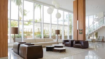 Sala de estar do lobby