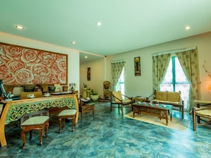 Recepção do spa