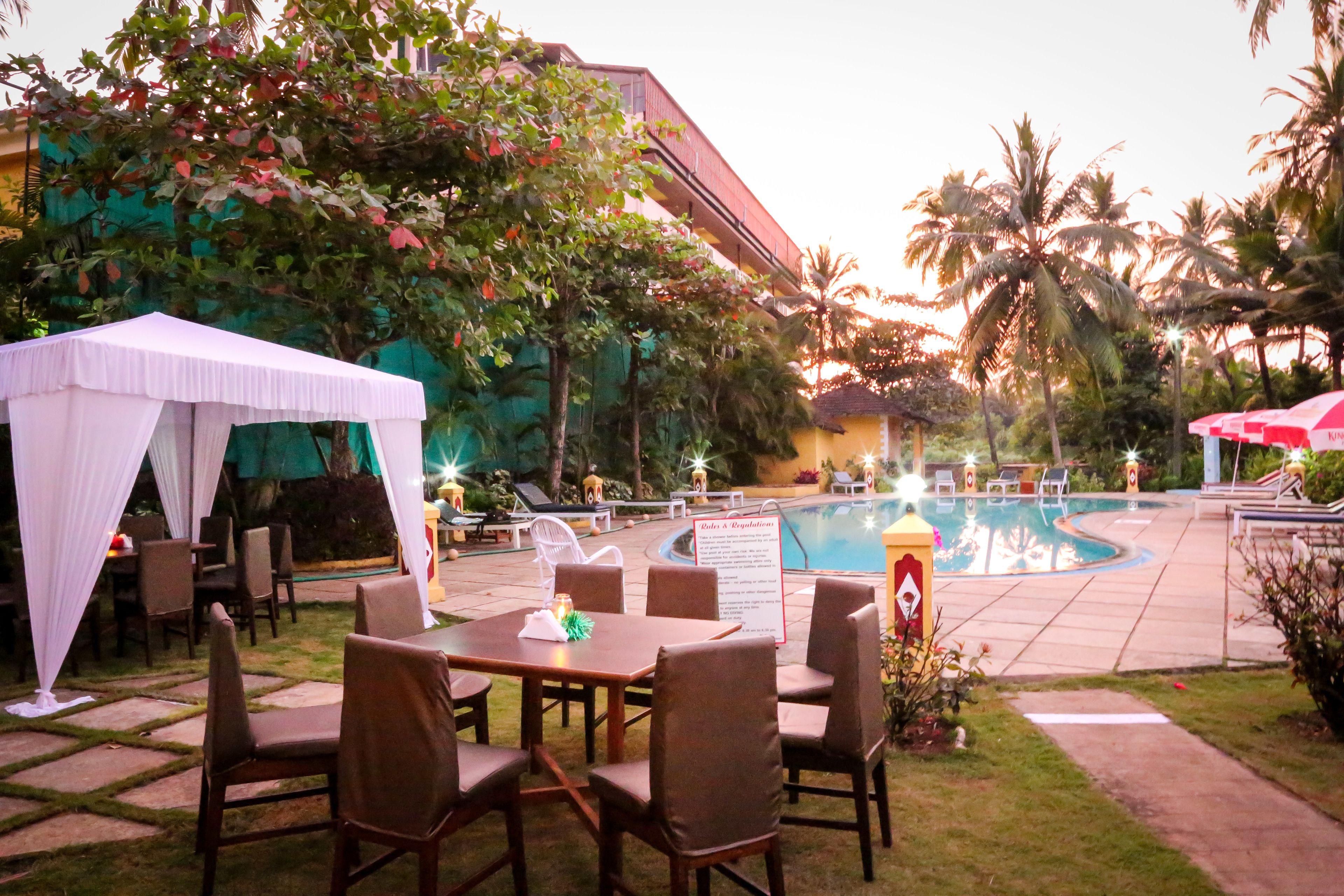 Refeições ao ar livre