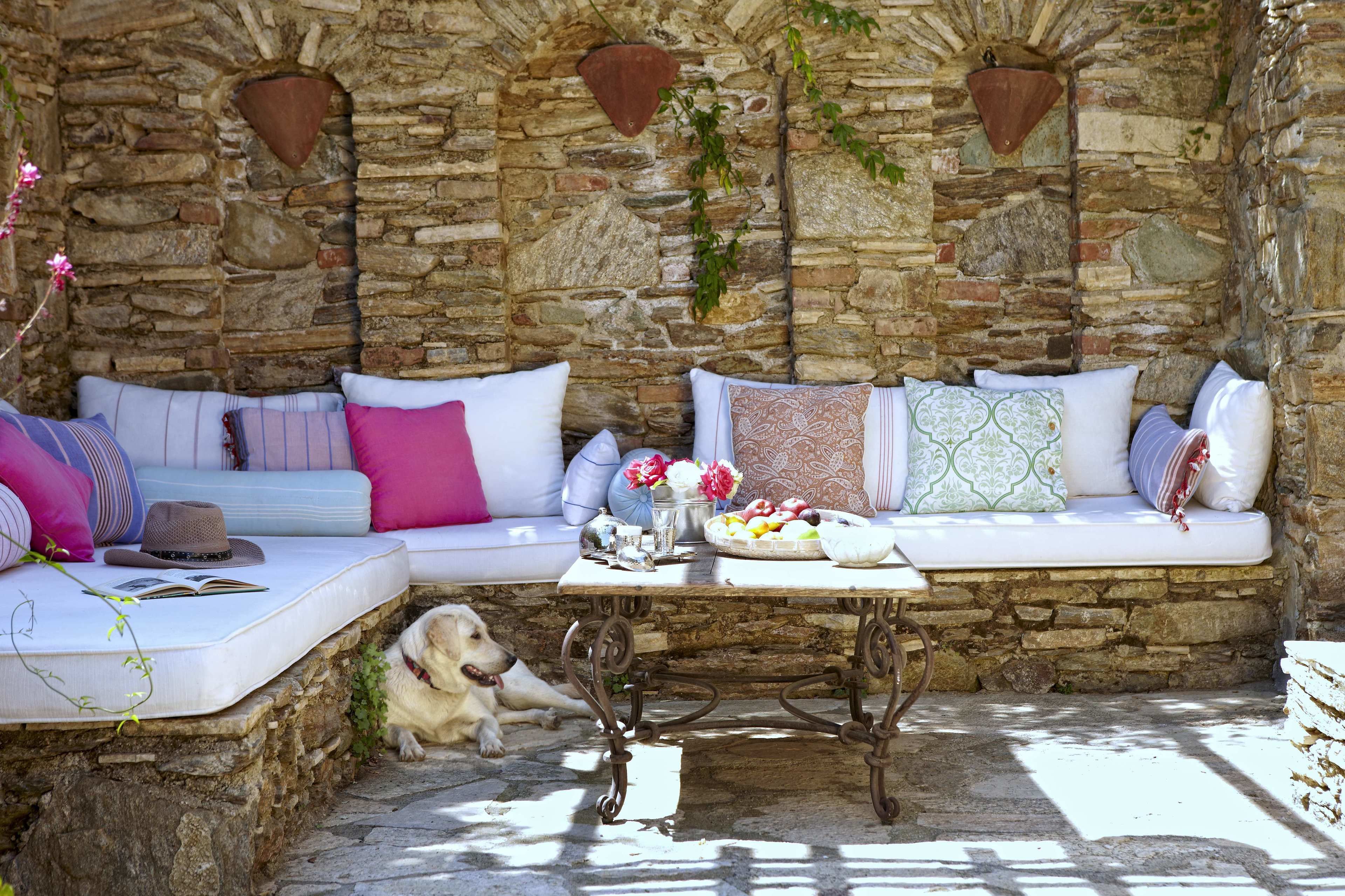 Stone Room With Terrace,Vineyard View | Terraço/pátio interior