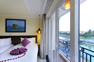 Quarto Duplo ou Twin Deluxe, vista para o rio | Vista do quarto