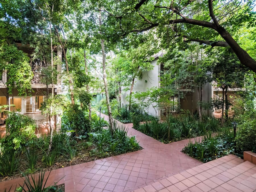 Terrenos do alojamento