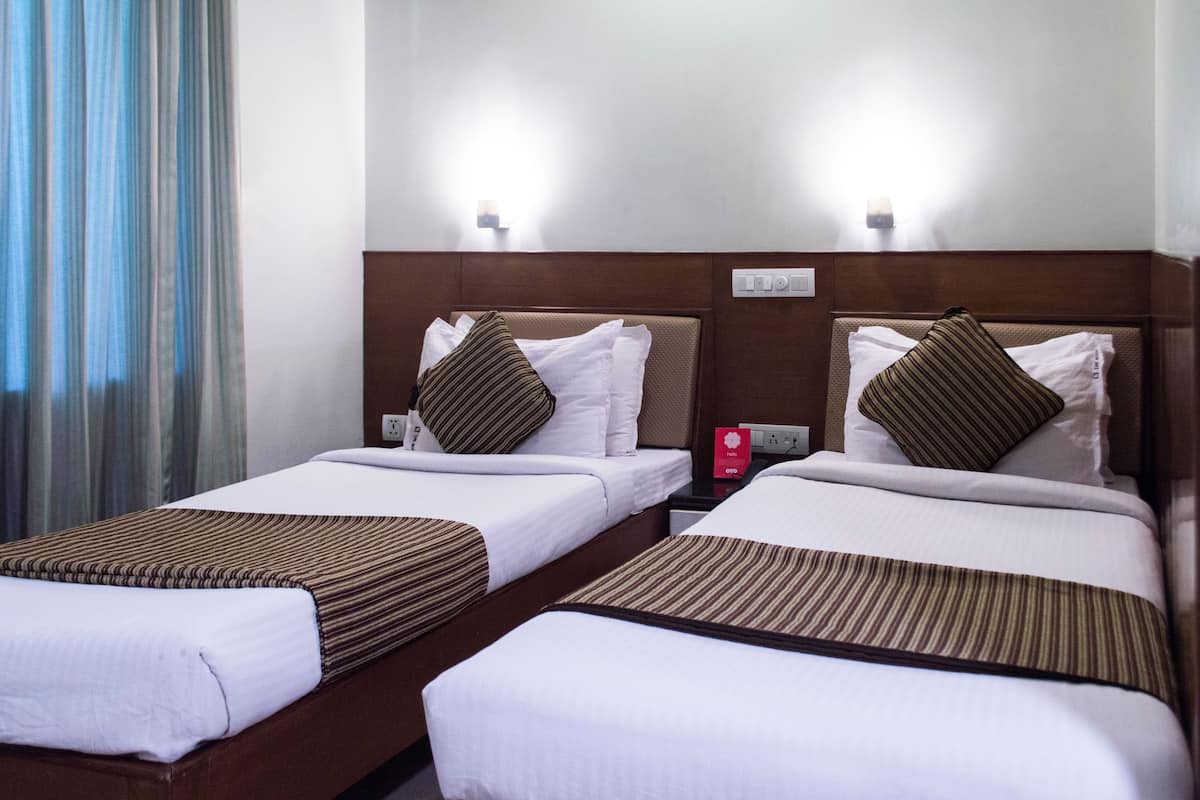 Quarto Premium | Lençóis de algodão egípcio, roupa de alta qualidade, minibar
