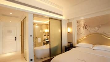 1 quarto, roupas de cama premium, edredons de pluma